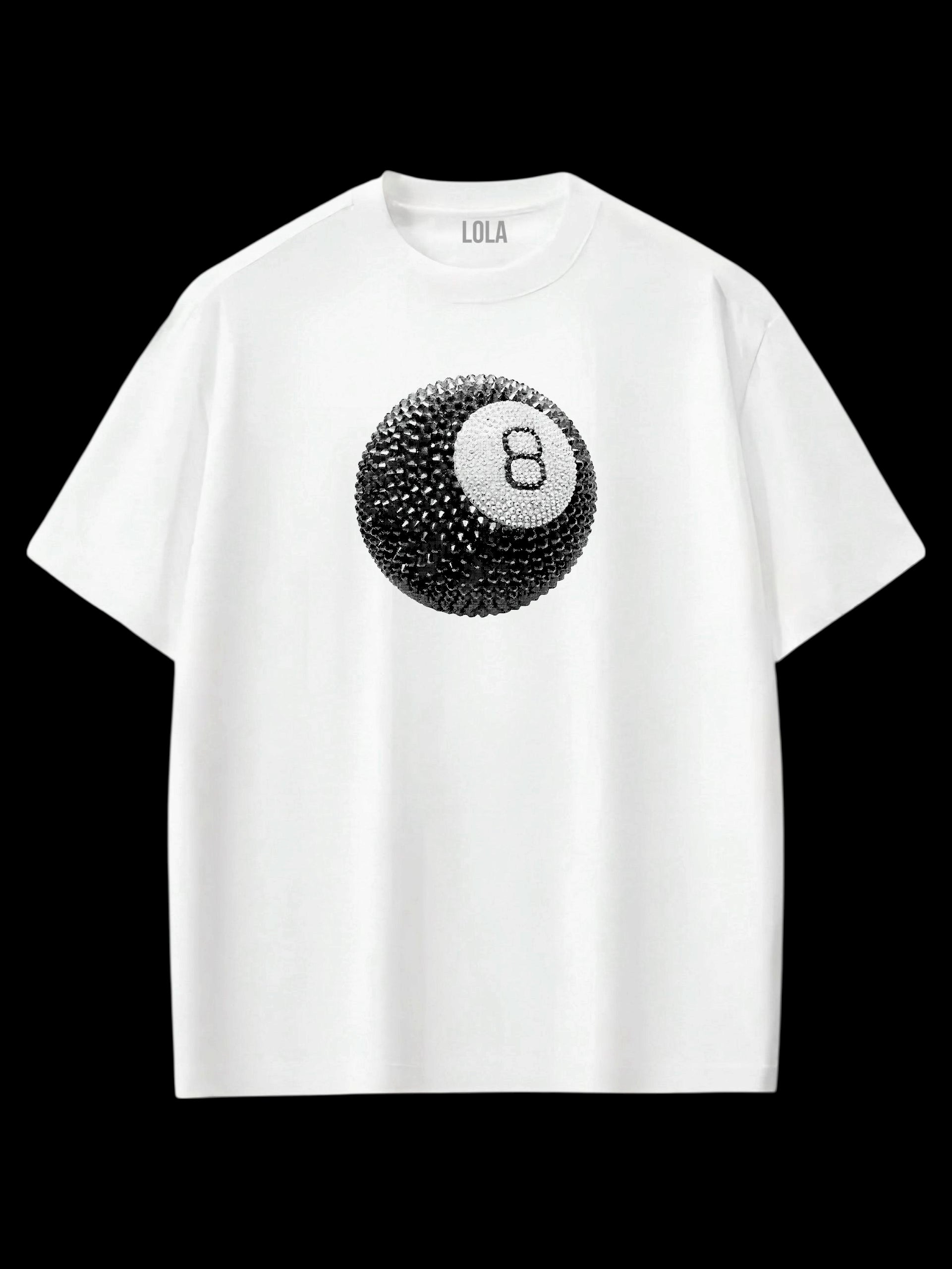8 Ball Oversize T-shirt – LoLaToptan