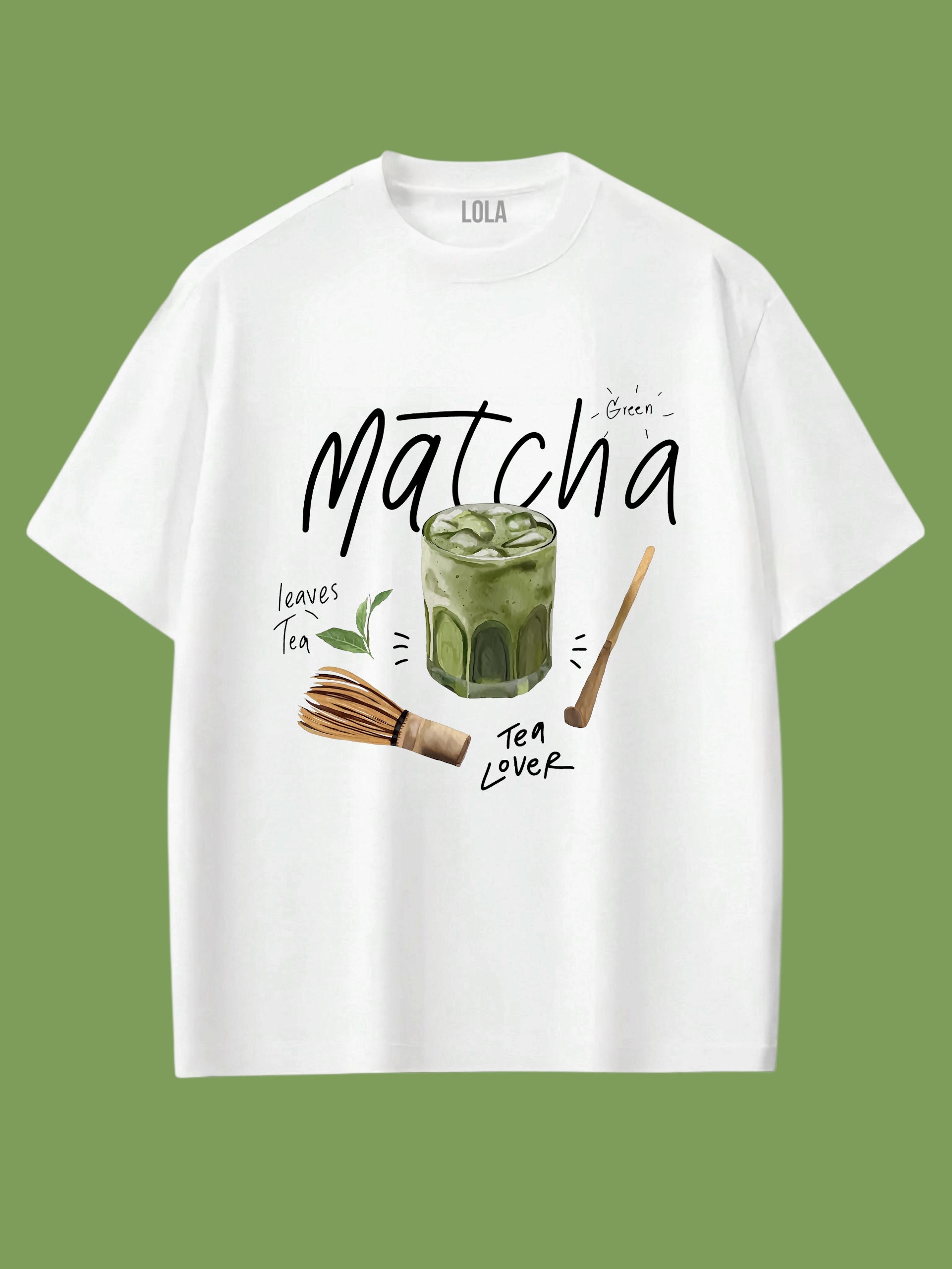 Matcha Oversize T-shirt – LoLaToptan